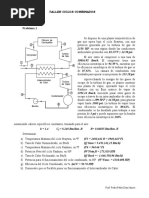 Ejercicios Brayton Rankine Ciclos Combinados | PDF | Vapor | Poder (Física)
