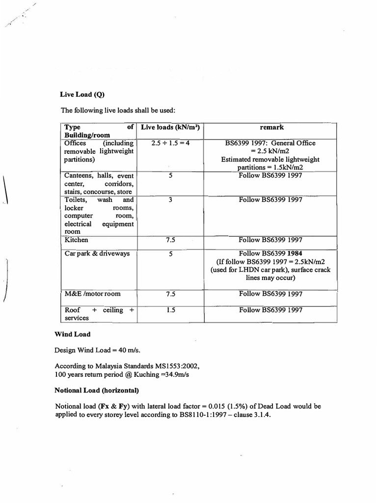 Live Load PDF | PDF
