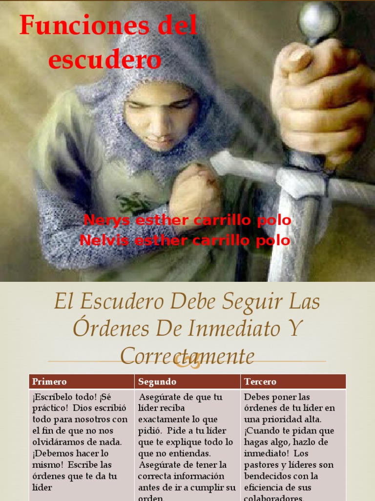 Funciones Clave del Escudero en la Iglesia | PDF