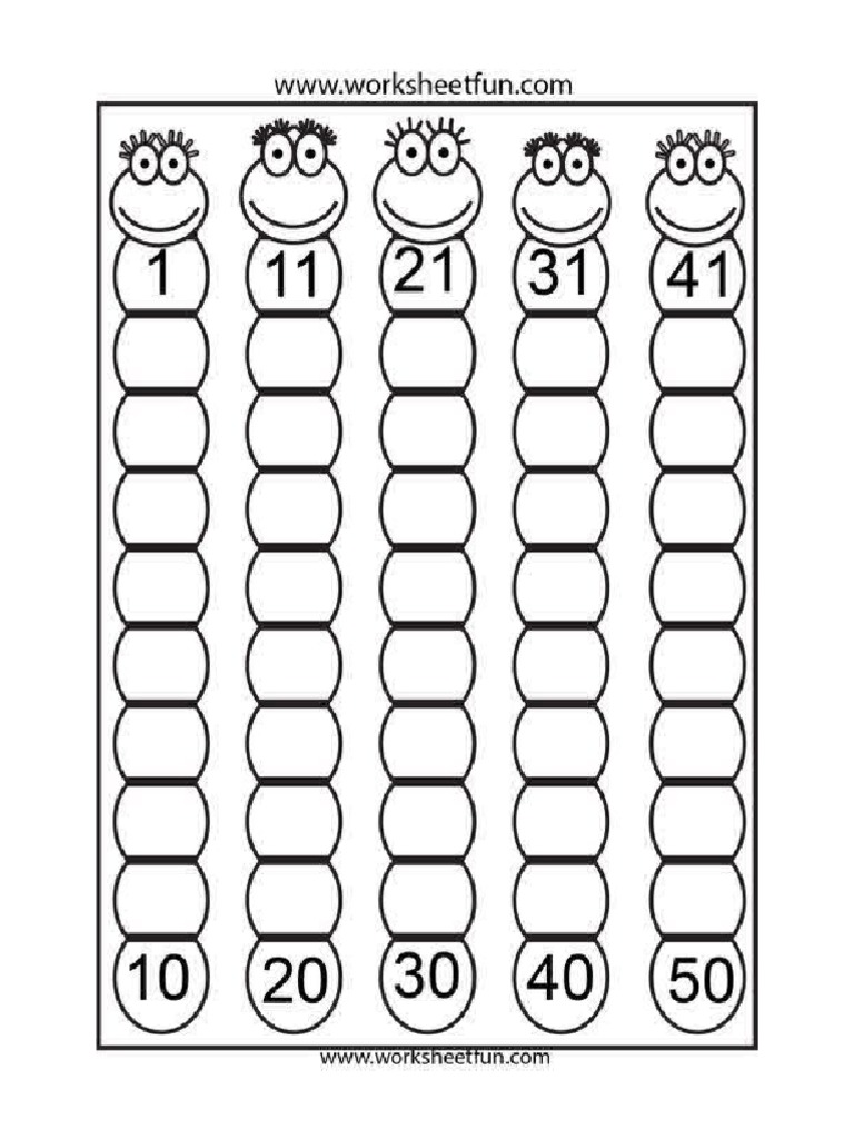 Numeros Hasta El 50 | PDF
