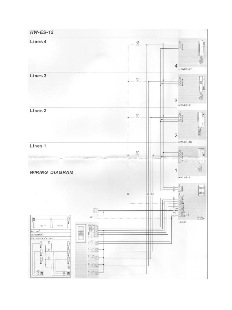 Manual InterComunicador | PDF | Electrical Wiring | Mains Electricity