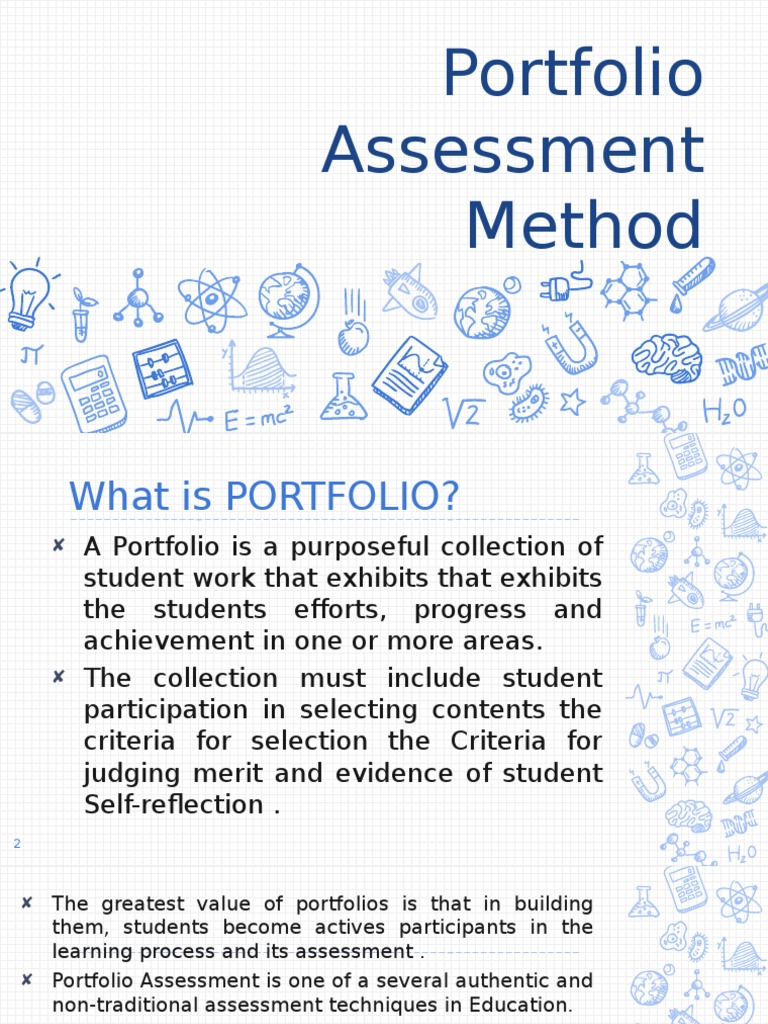 Understanding Portfolio Assessment | PDF | Educational Assessment ...