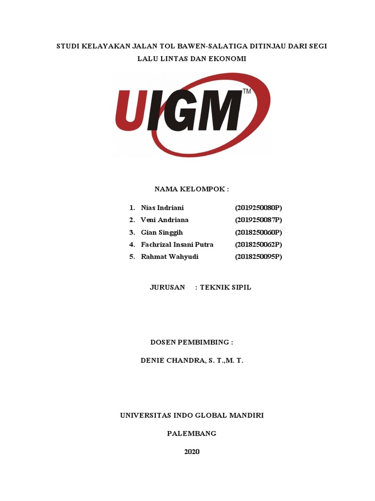 Tugas Besar Studi Kelayakan Bab 1-3 | PDF | Bisnis | Sains & Matematika