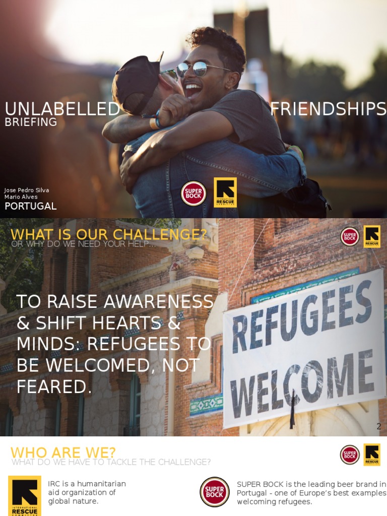 Awareness Campaign On Refugees | PDF | Brand | Business