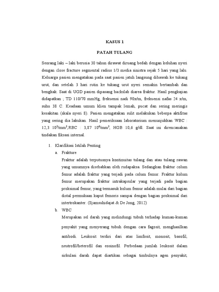 KASUS 1 PBL Fix2 | PDF