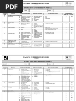 Sample ITP | PDF | Engineering | Production And Manufacturing