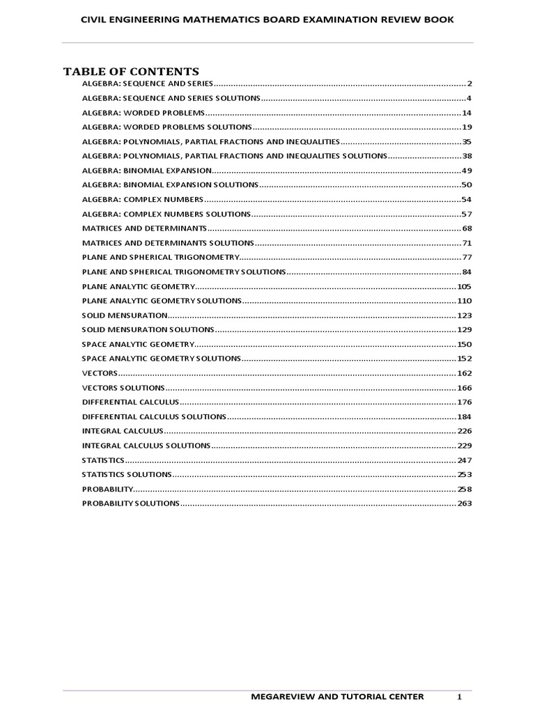 Mega Math Book 3rd Edition | PDF | Algebra | Gasoline