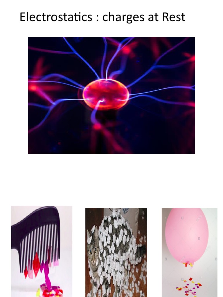 Charges at Rest | PDF | Series And Parallel Circuits | Electric Charge