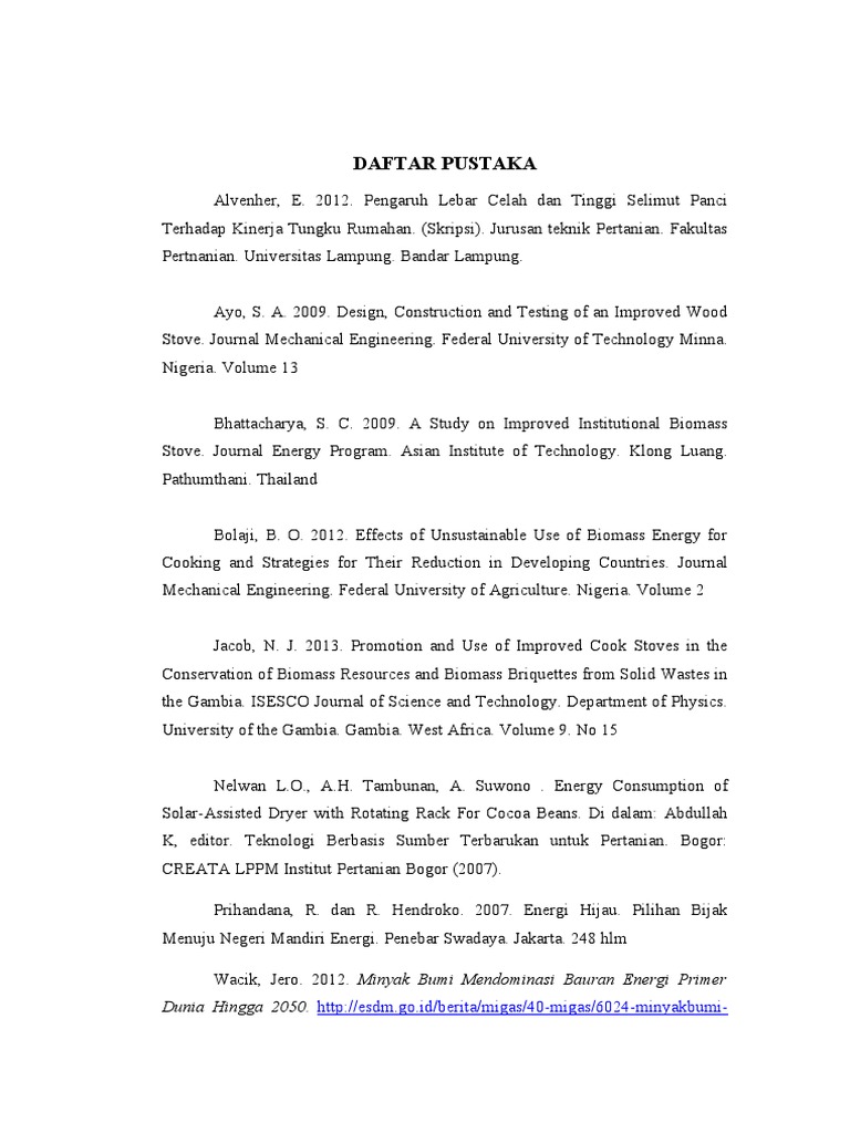 Daftar Pustaka: Dunia Hingga 2050 | PDF | Environmental Technology ...