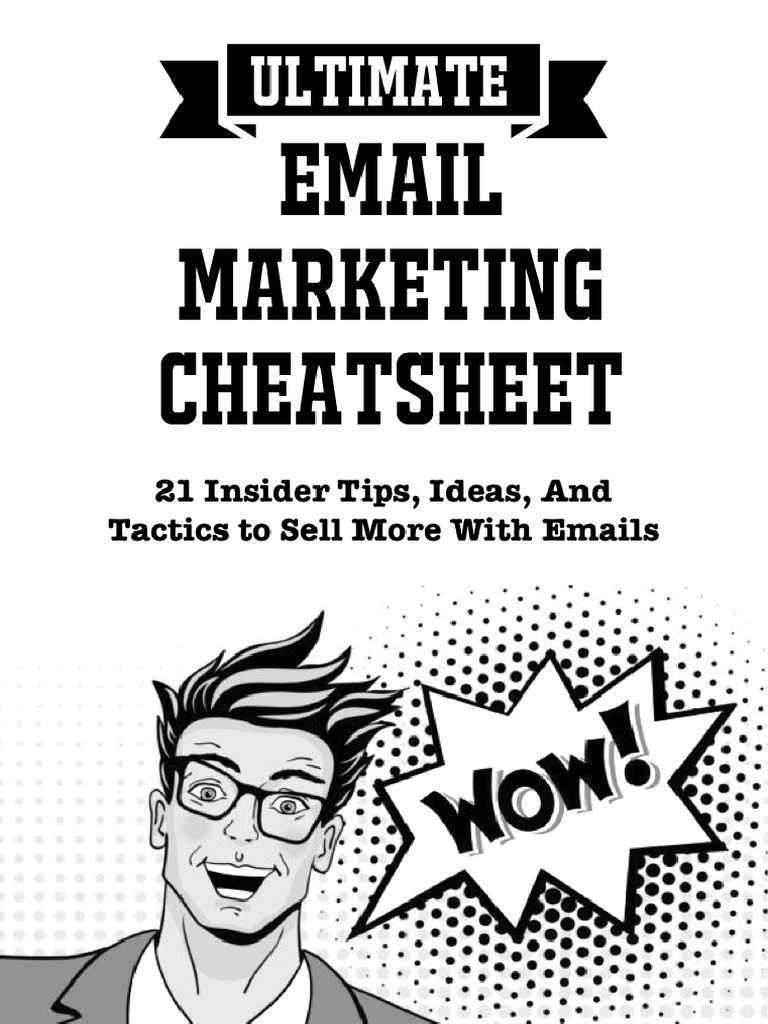 Email Marketing Cheatsheet | PDF | Sales | Faq