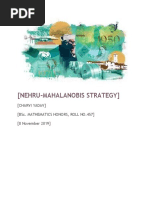 Nehru Mahalonobis Model | PDF | Economic Growth | Economic Planning