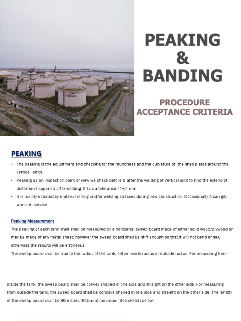 Peaking & Banding | PDF | Welding | Construction