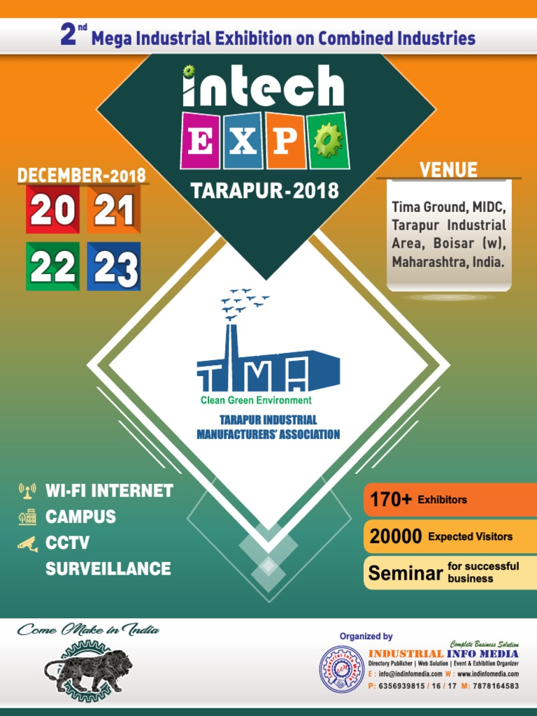 Intech Expo Brochure PDF | PDF | Advertising | Automation