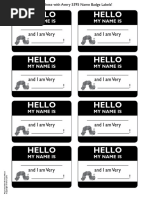 Bee Manners Posters | PDF | Self-Improvement