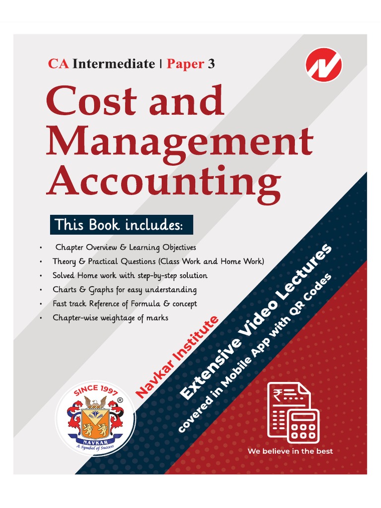 CA Intermediate Paper-3 | PDF | Cost Accounting | Cost