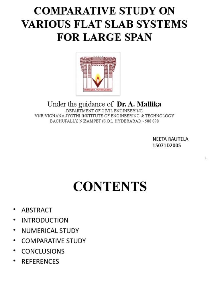 Flat Slabs | PDF | Beam (Structure) | Column