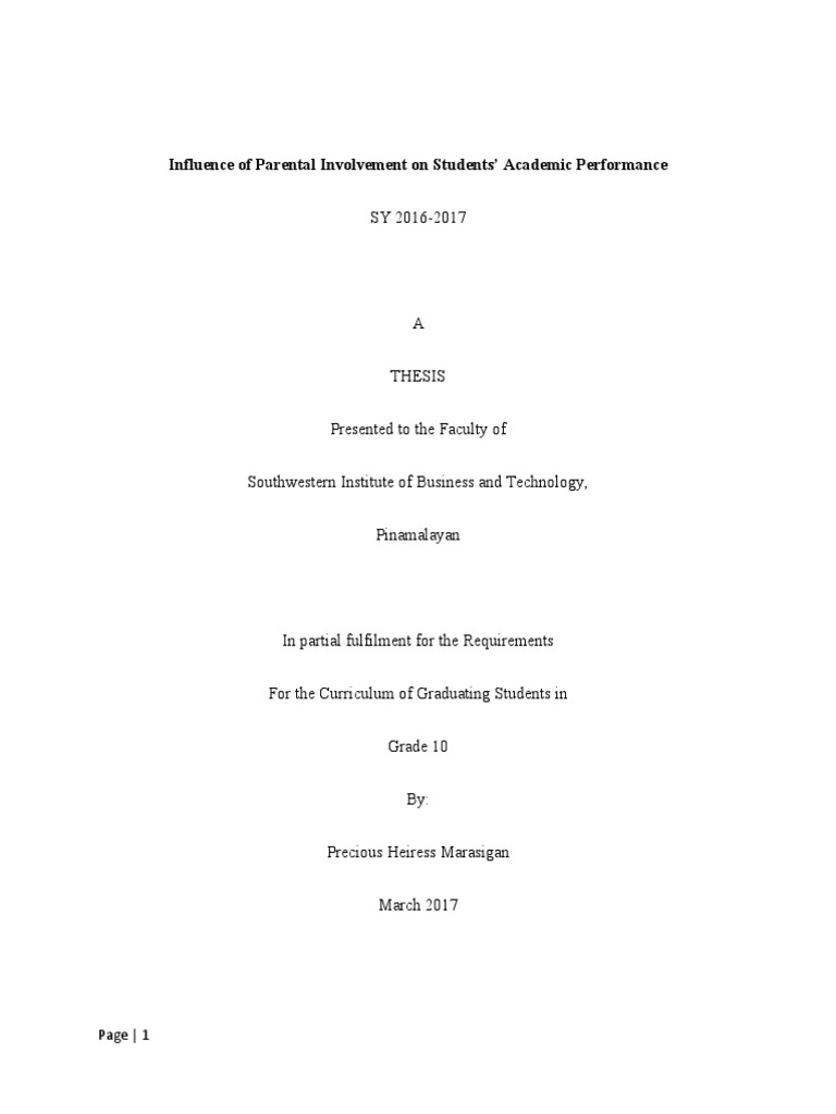 Thesis Ni Prei | PDF | Survey Methodology | Statistics