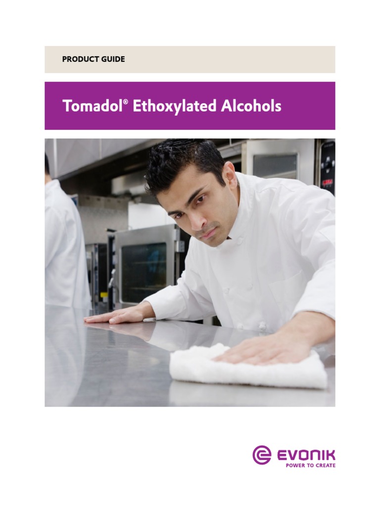 Evonik - Tomadol Product Guide PDF | PDF | Surfactant | Emulsion