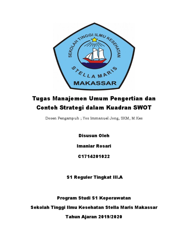 19.tugas Manajemen Umum Pengertian Dan Contoh Strategi Dalam Kuadran ...