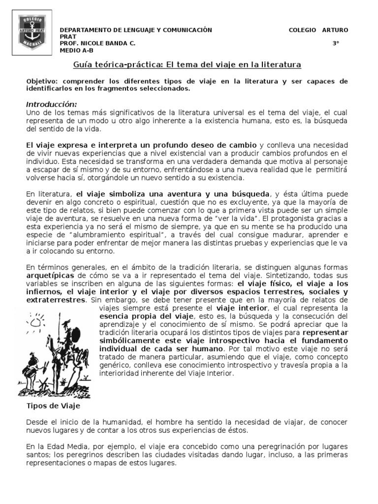 Viajes en la Literatura: Tipos y Significados | PDF | Infierno | Existencia