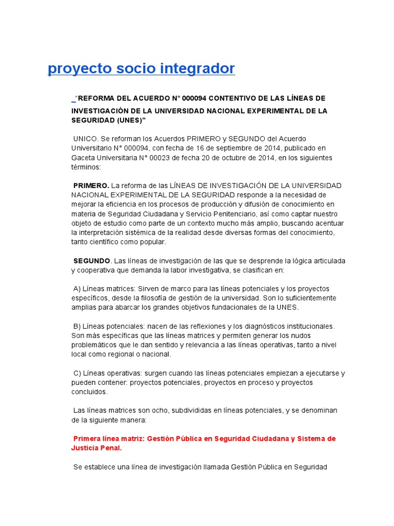 Proyecto Socio Integrador 5 | PDF | Seguridad | Derecho penal