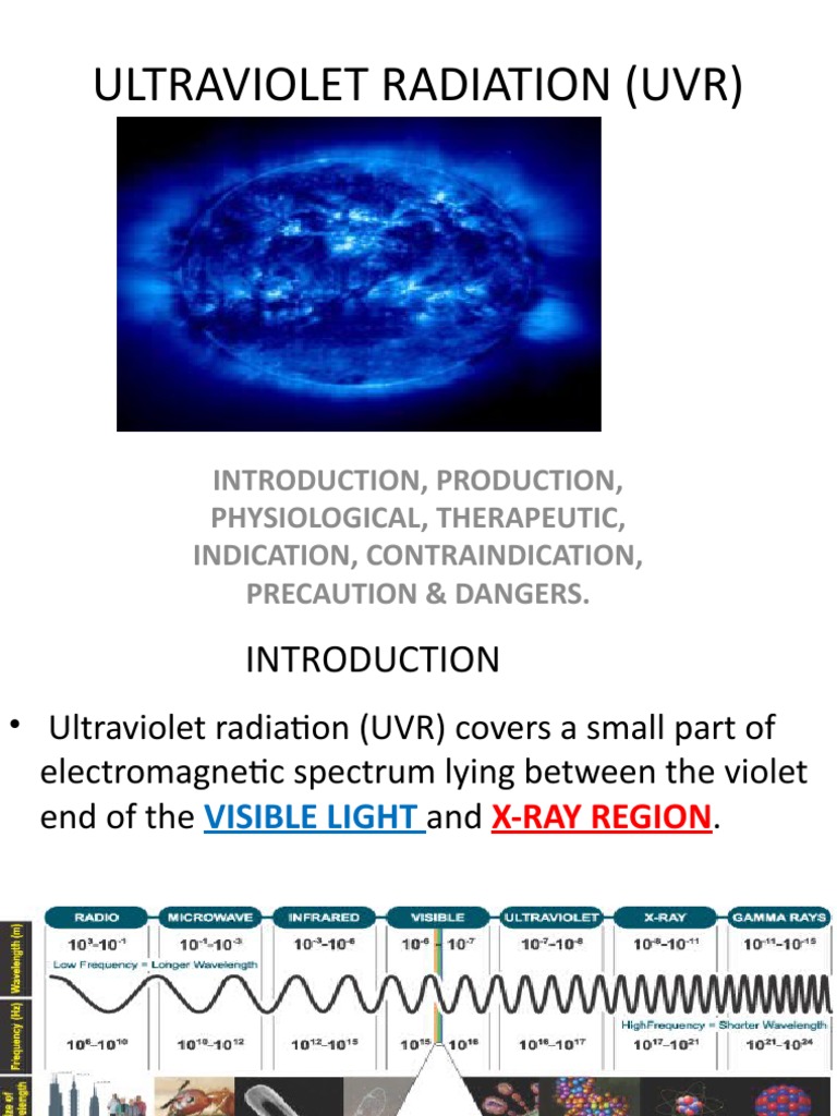 UVR Lecture | PDF | Ultraviolet | Light