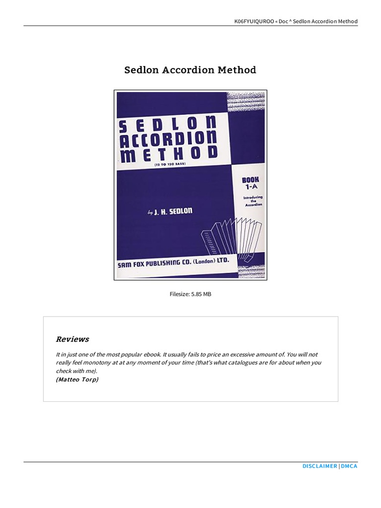 Sedlon Accordion Method 0571529666 PDF | PDF | Media Technology ...