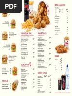 Honchos Menu and Meal Prices 2025 | PDF
