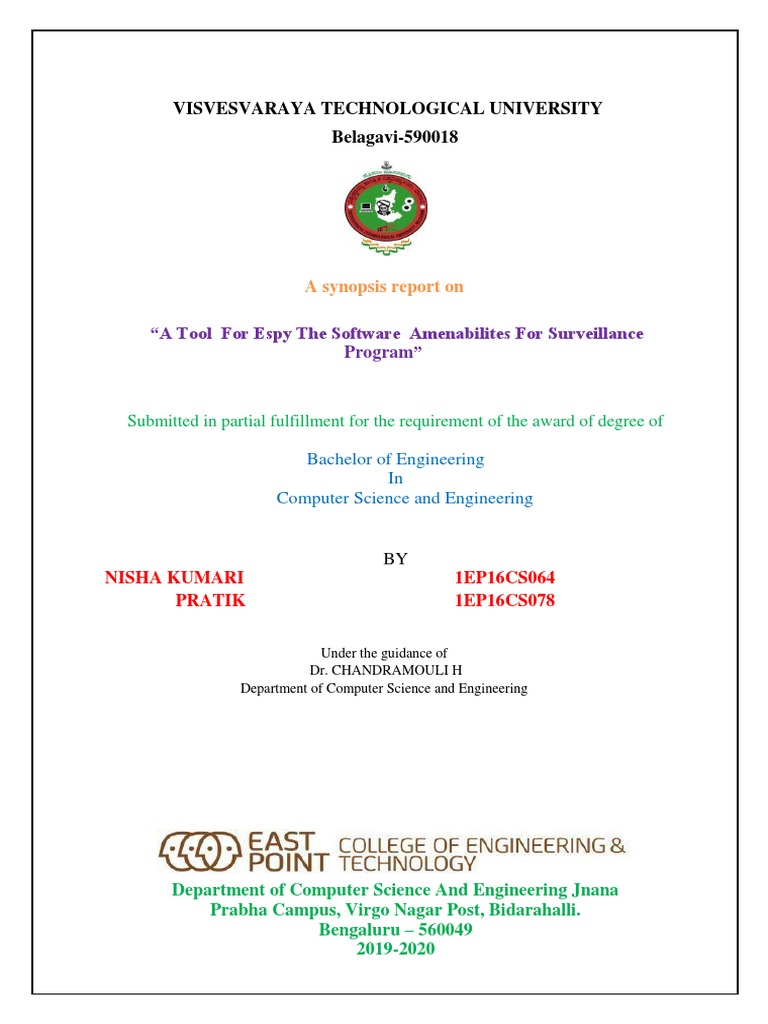 Visvesvaraya Technological University Belagavi-590018 | Download Free ...