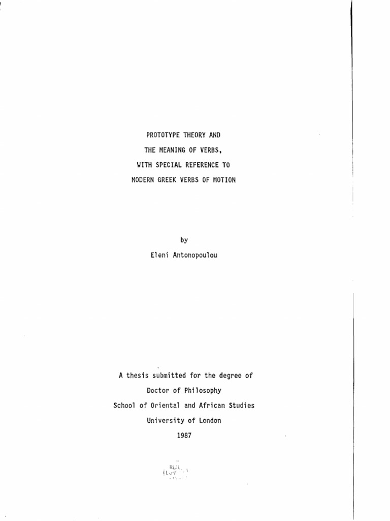 Prototype Theory and Meaning PDF | PDF | Semiotics | Grammar Prototype Theory and Meaning PDF | PDF | Semiotics | Grammar