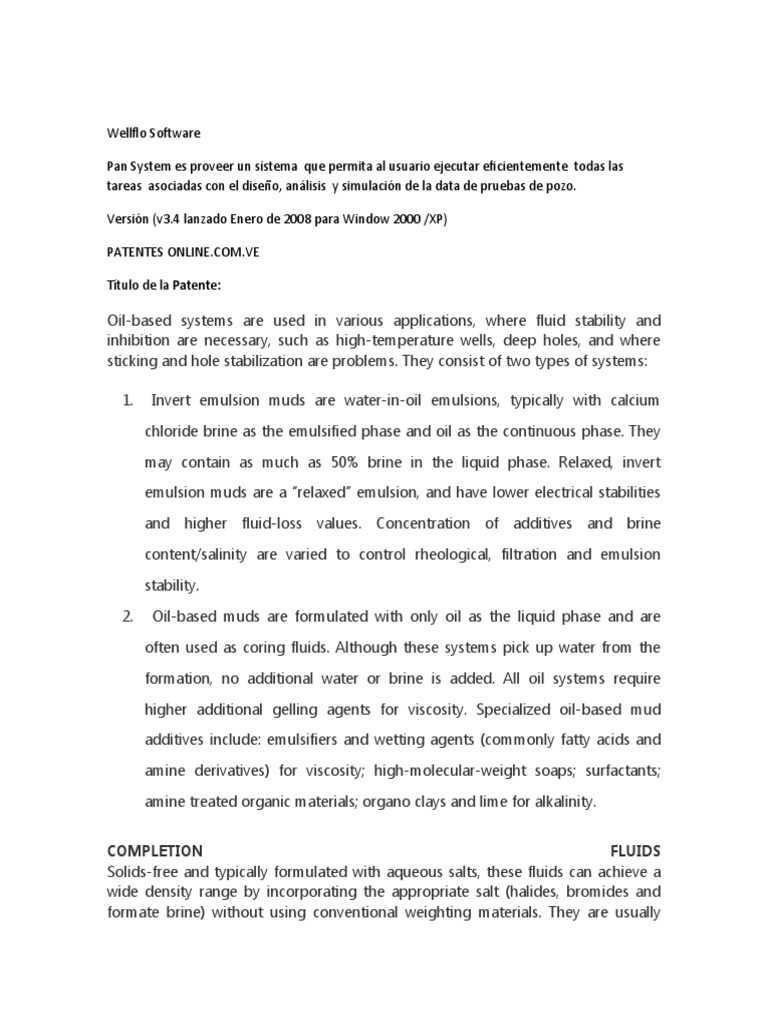 OBM Imagenes SLB | PDF | Emulsion | Chemistry