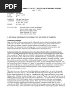 WISC-IV Interpretive Report (Sample) | PDF | Wechsler Adult ...