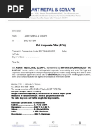 Sale Contract 1 | PDF | Arbitration | Sales