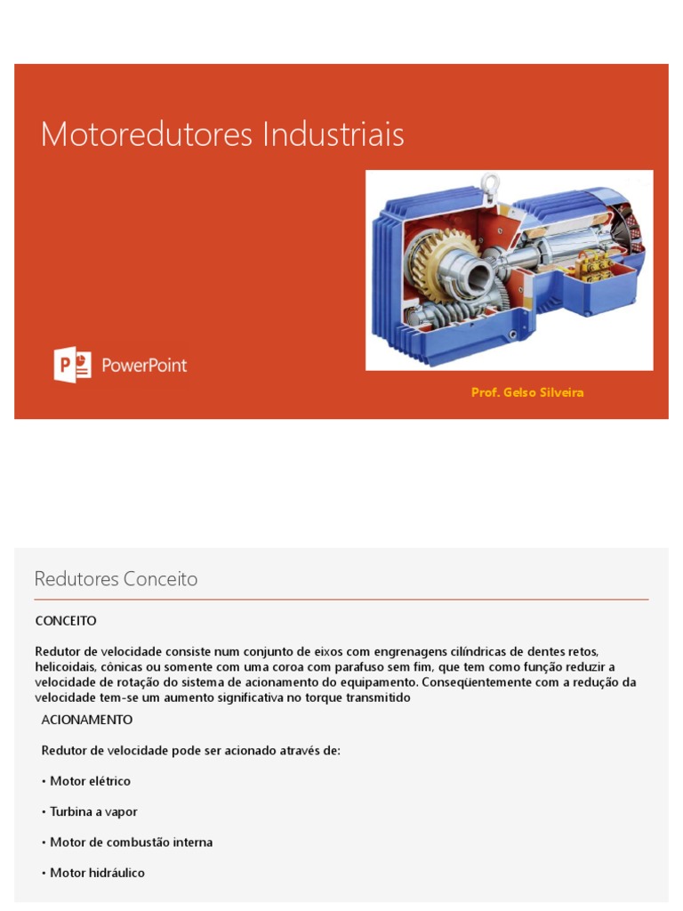 Motoredutores Industriais: Conceitos, Componentes, Tipos, Aplicações e ...