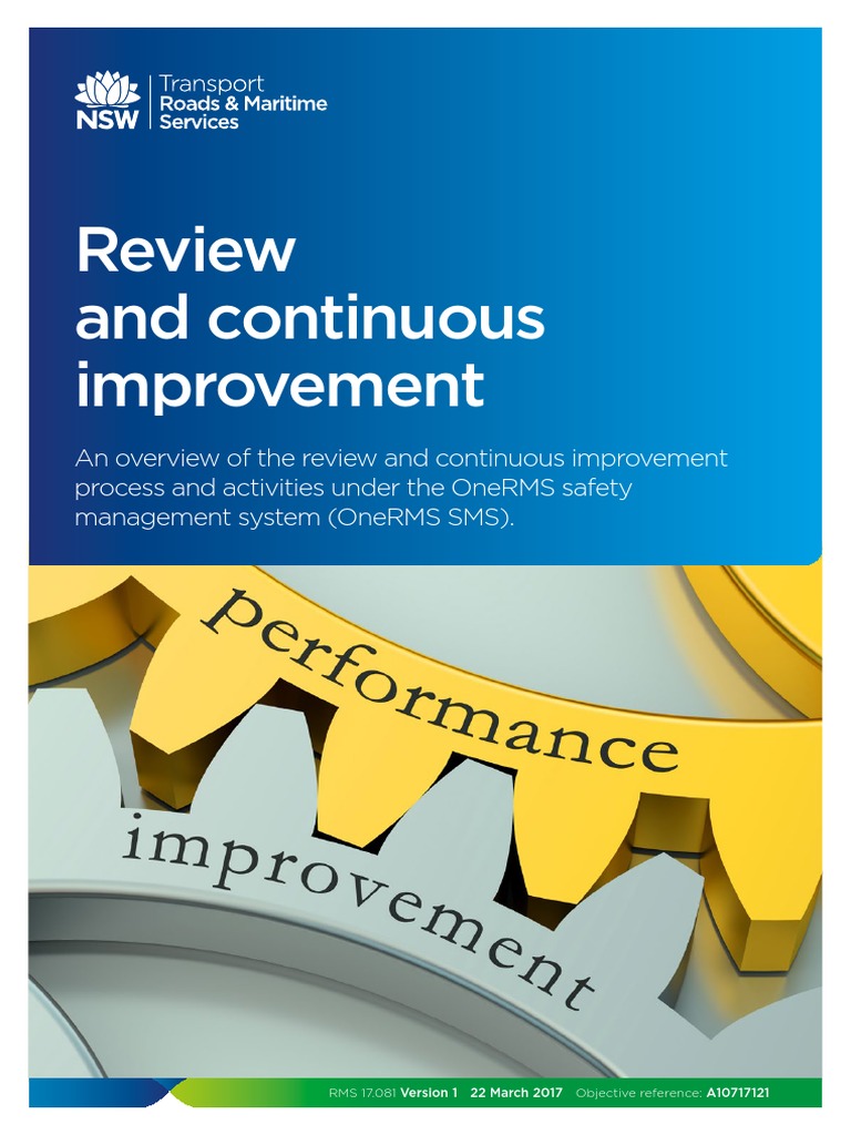 7.c Review-Continuous-Improvement-Framework | PDF | Safety ...