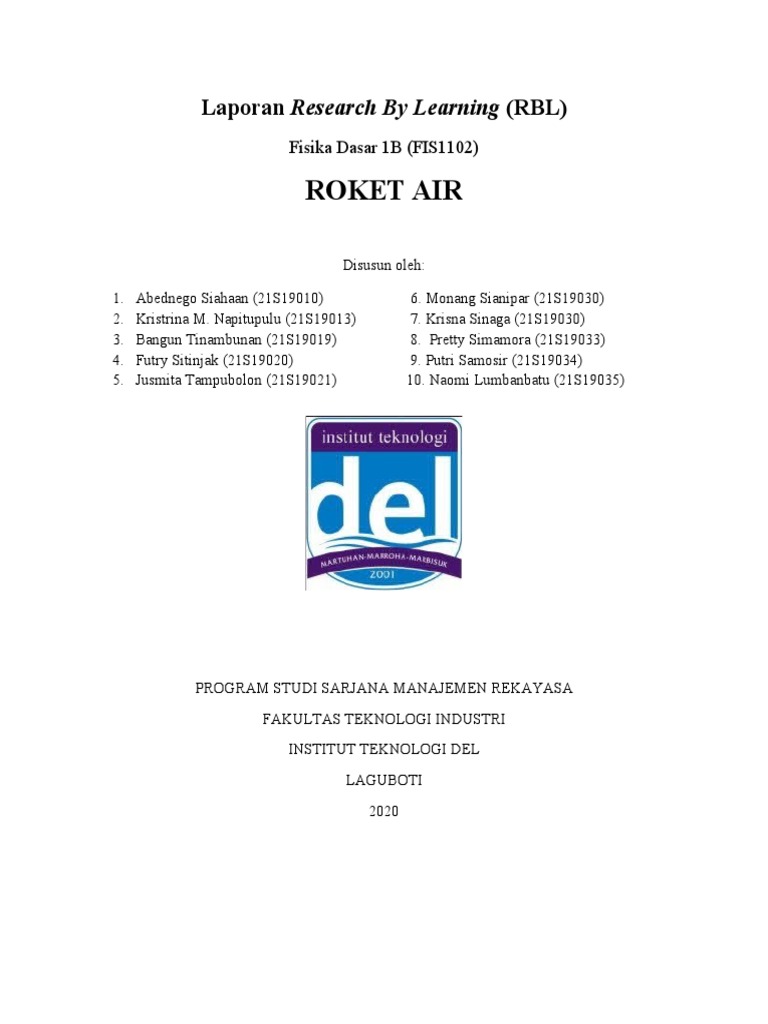 Laporan Research by Learning MR | PDF