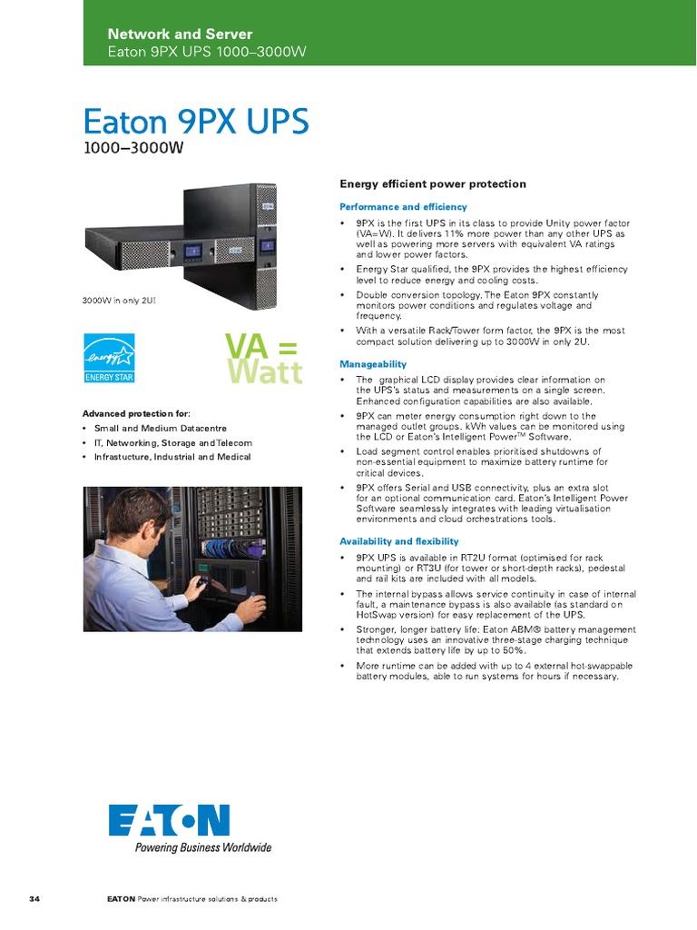 Eaton Power Infrastructure Solutions and Products Catalogue 2018 LR | PDF