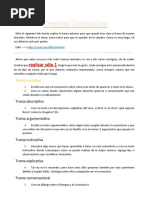 Tipos de Tramas Textuales y Ejemplos | PDF | Trama (narrativa)