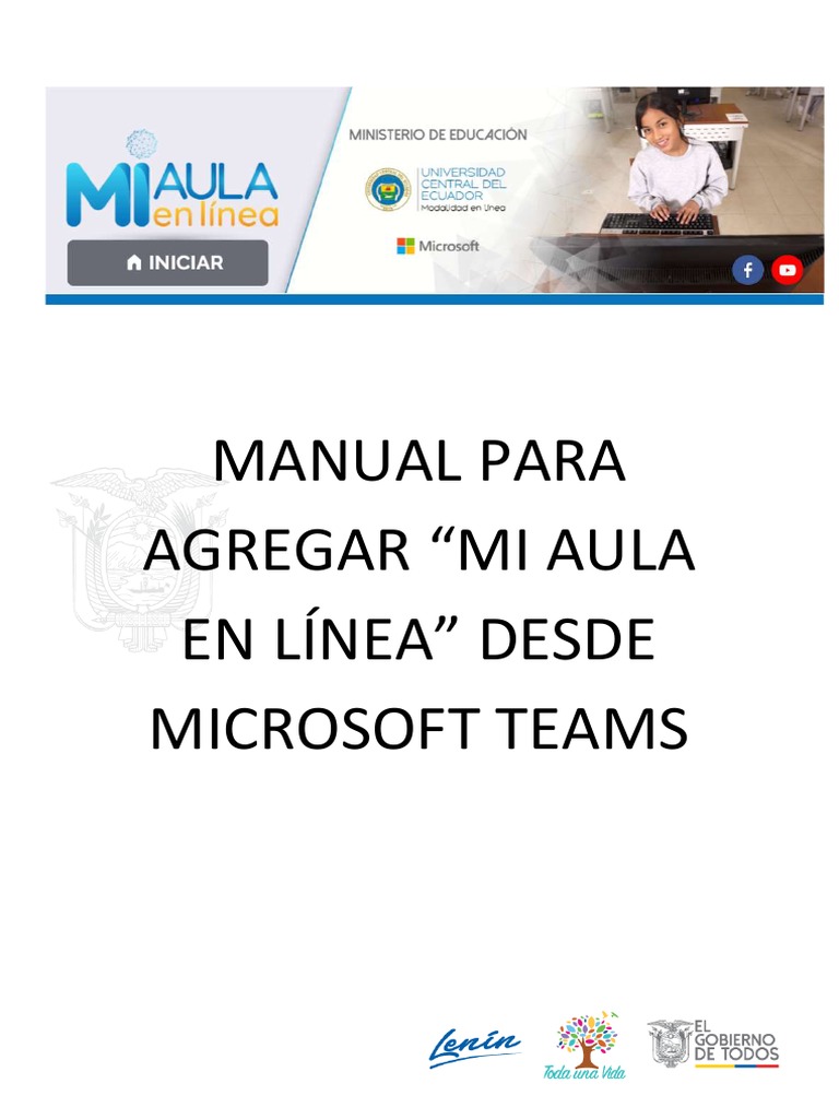 Manual Mi Aula en Linea PDF | PDF