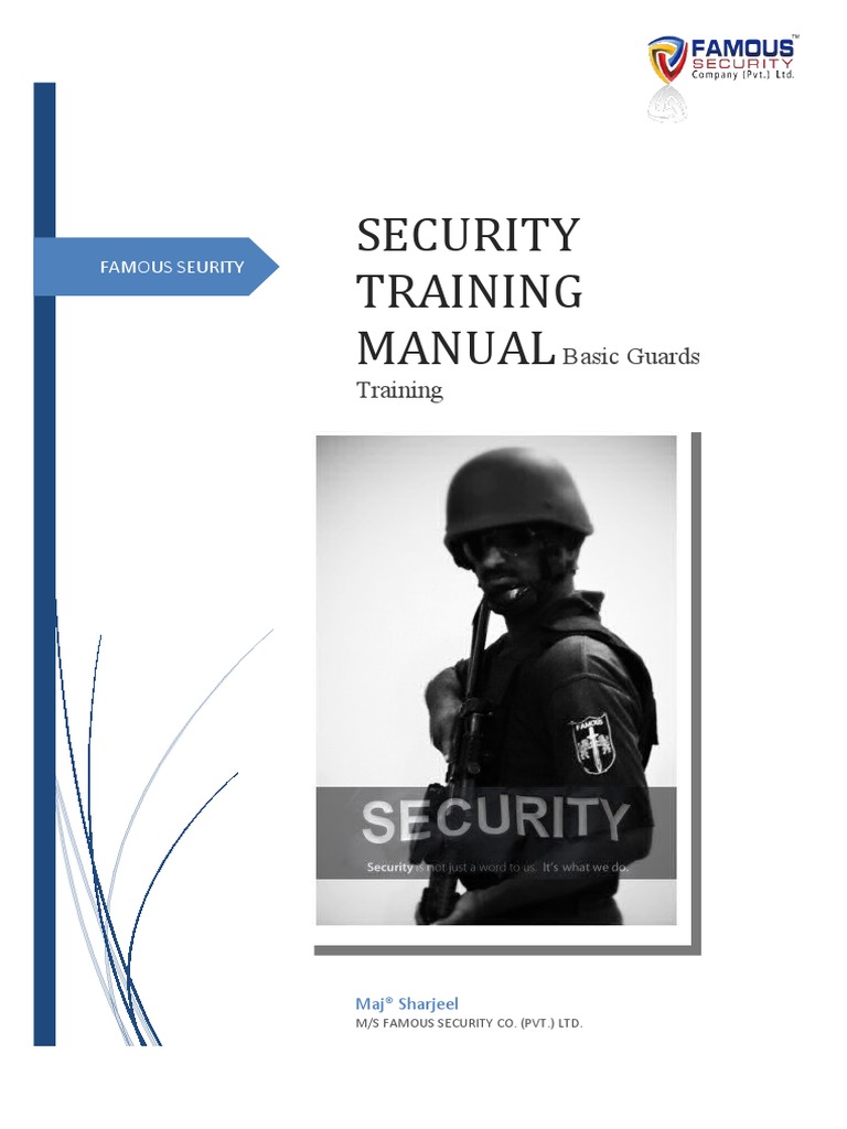 Training Manual For SECURITY Guards | PDF | Surveillance | Strike Action