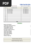 Cable Tray Load Calculation PDF | PDF | Snow | Structural Load