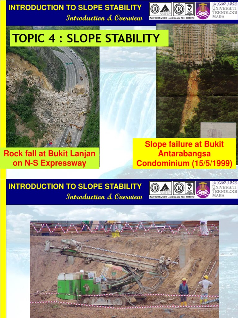 Slope Stability Analysis Techniques | PDF | Soil Mechanics | Physics