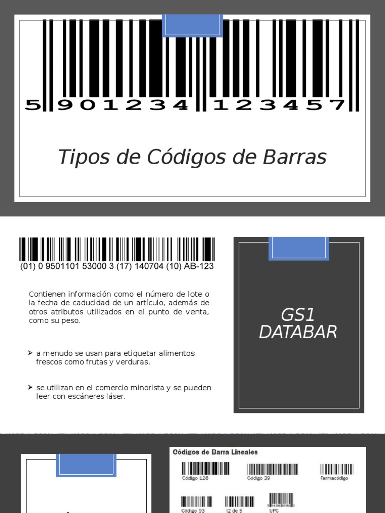 Tipos de Codigos de Barras | PDF
