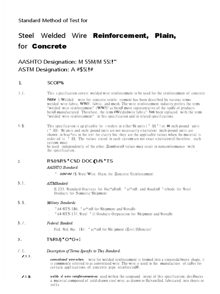 (PDF) AASHTO M-55-03dd | PDF | Welding | Construction