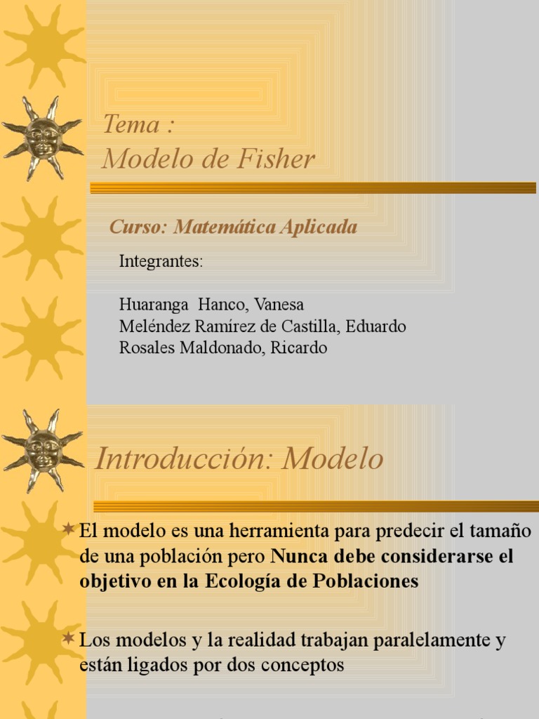 Modelo de Fisher | Descargar gratis PDF | Seleccion natural | Evolución
