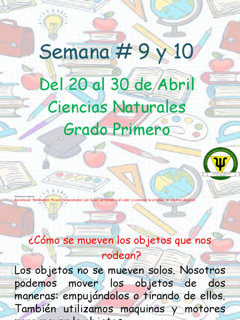 Guia Ciencias Naturales Grado Primero | PDF