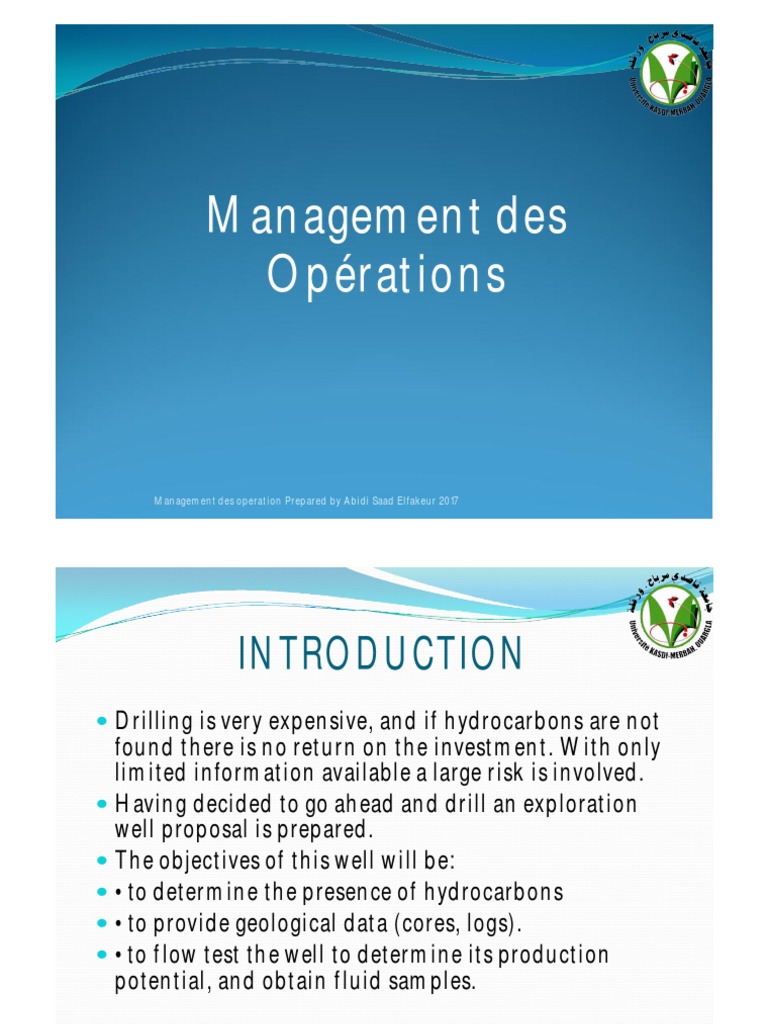 Drilling Operations: A Comprehensive Guide to the Exploration and ...