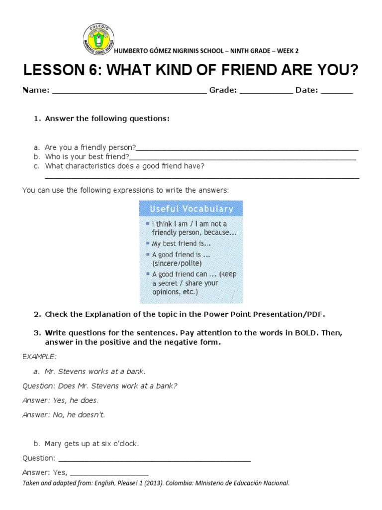 Understanding Friendship Through Comic Strips: An Analysis of ...