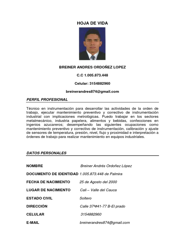 HDV Breiner Andres PDF | PDF | Science | Ciencia y Tecnología