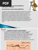 Perfiles y Secciones Transversales | PDF | Topografía | La carretera